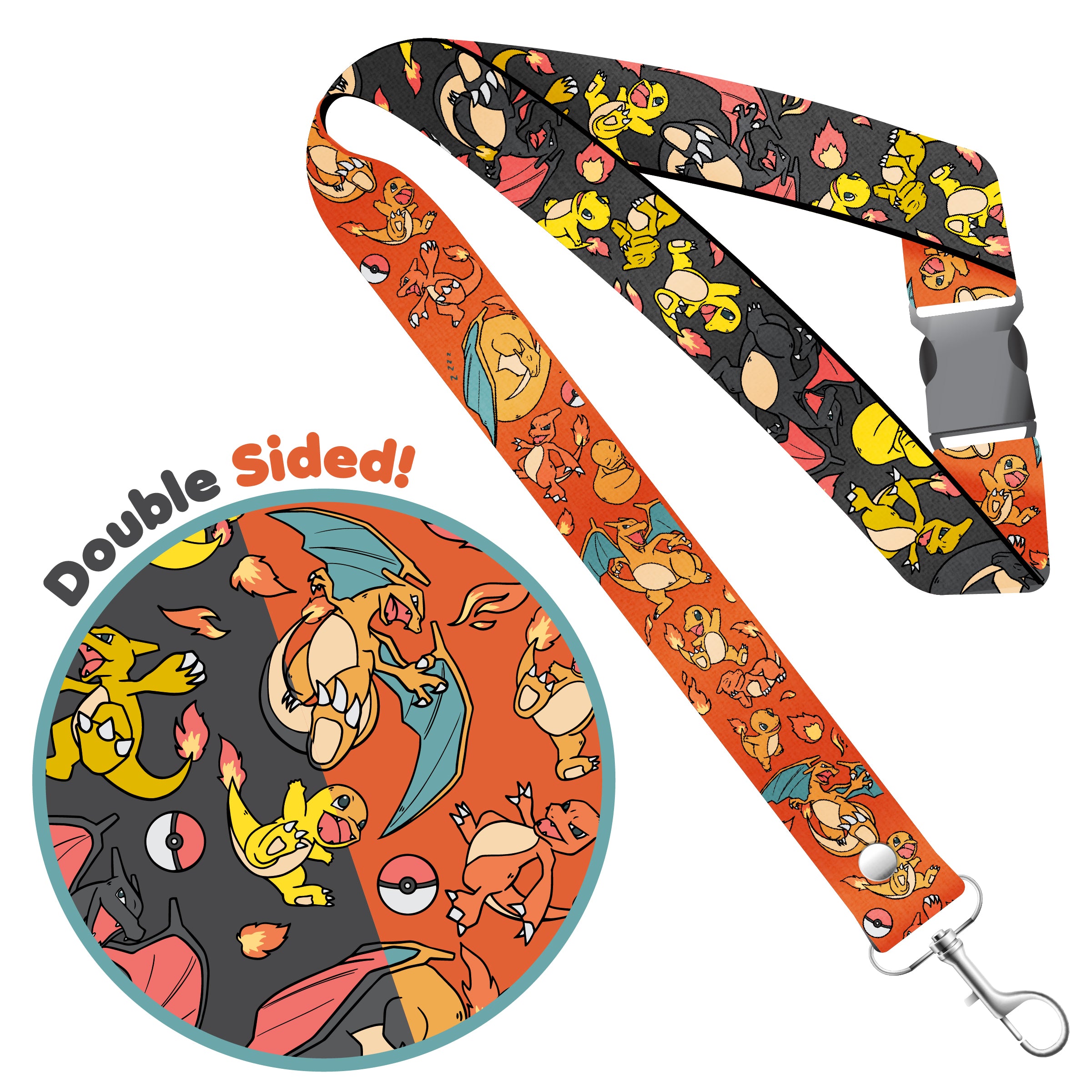 Charizard Evolution Breakaway Lanyard – QualityPatch