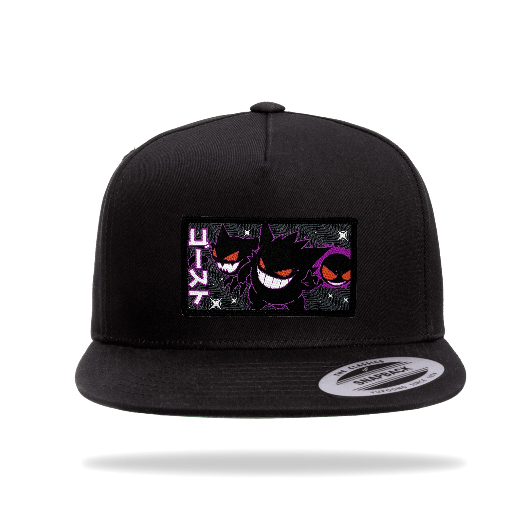 Black Charizard Pokemon Snap-Back Hat |QualityPatch