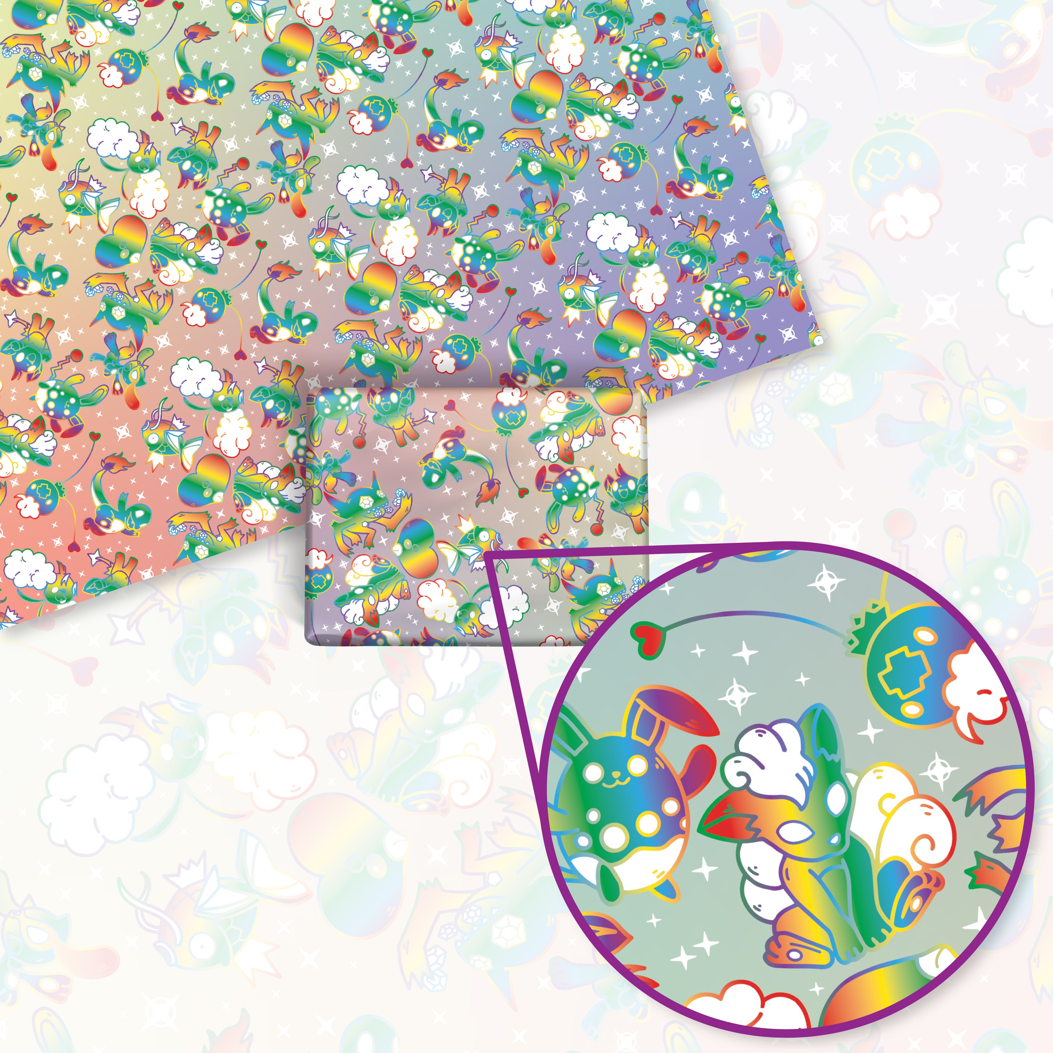 Rainbow Rare Wrapping Paper Sheets – QualityPatch