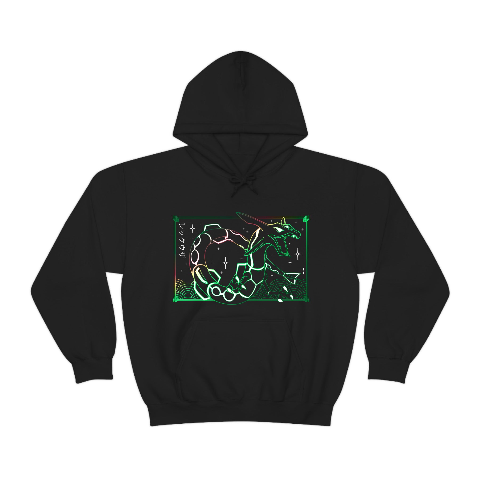 Rayquaza Black Hoodie – QualityPatch
