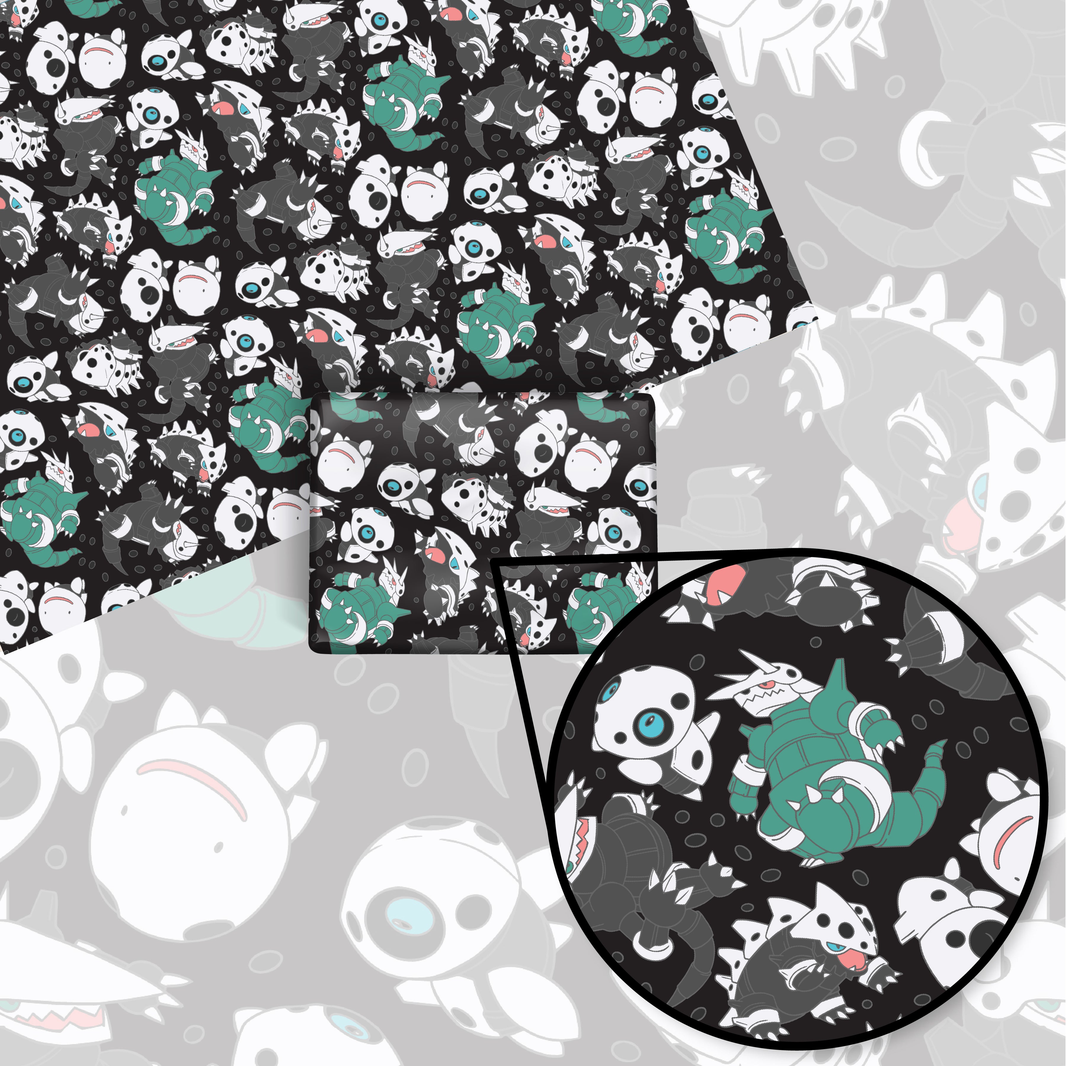 Blastoise Pokemon Wrapping Paper | QualityPatch