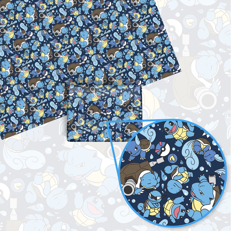 Blastoise Pokemon Wrapping Paper | QualityPatch