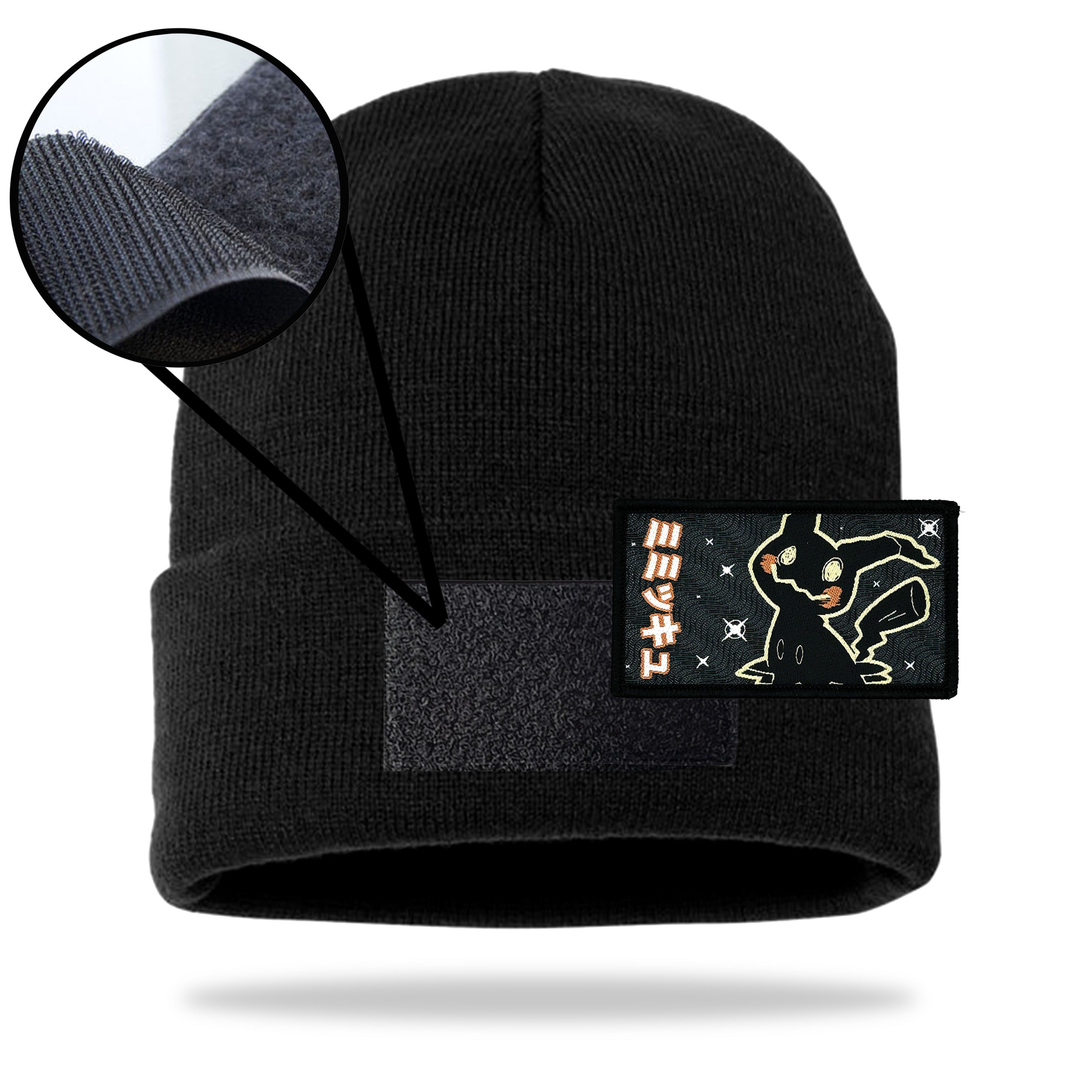 Black Charizard Pokemon Beanie | QualityPatch