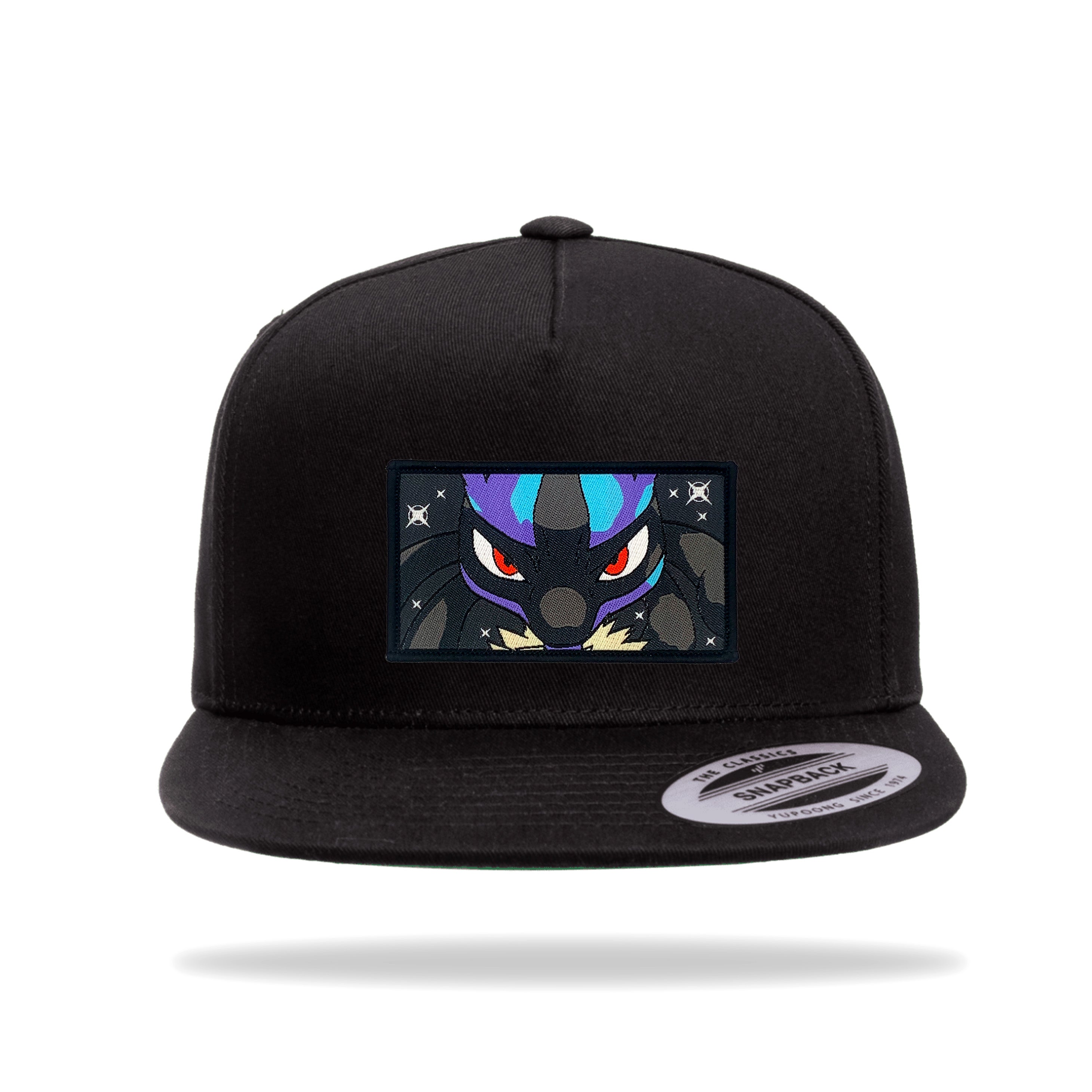 Lucario Black Snap-Back Hat – QualityPatch
