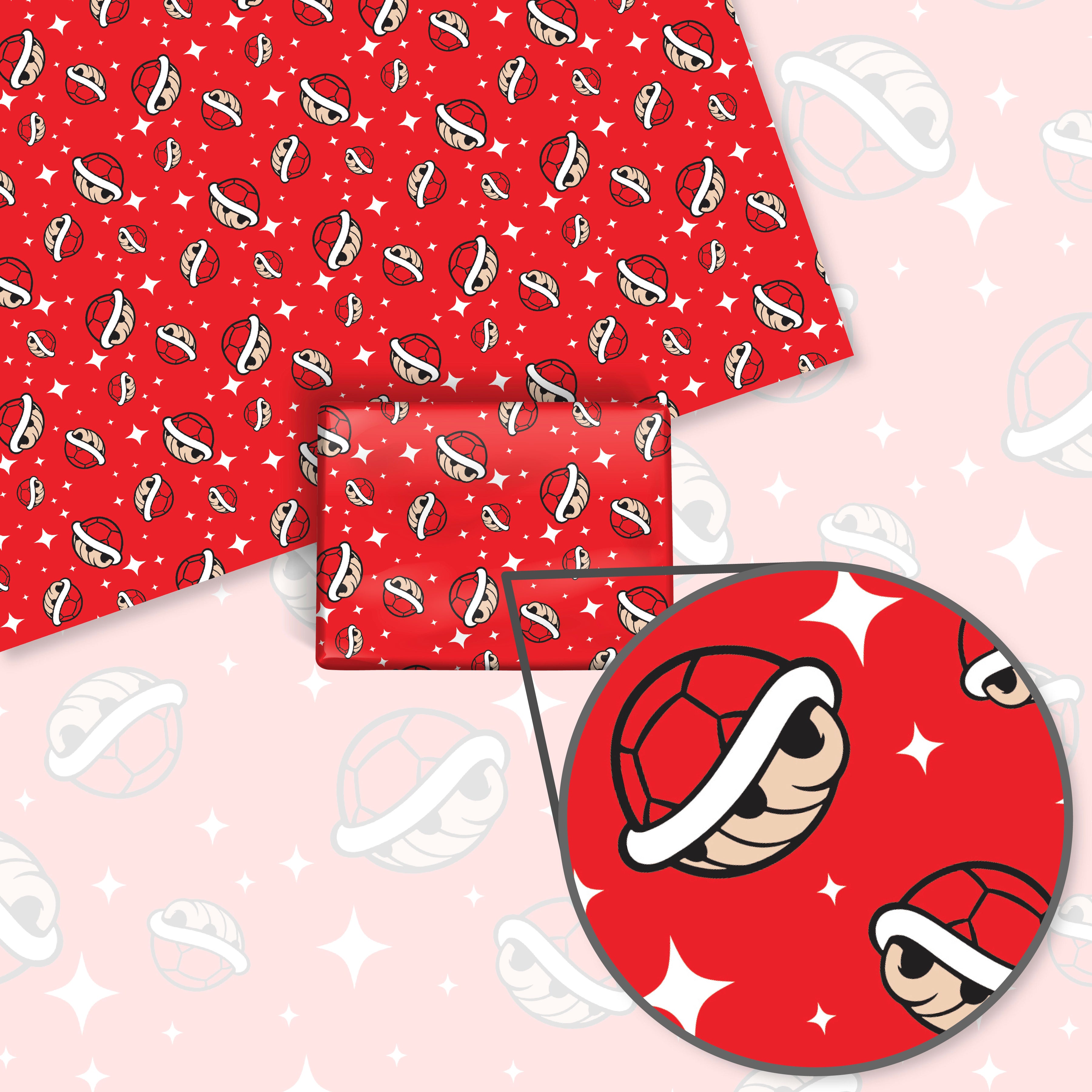 Red Shells Wrapping Paper Sheets – QualityPatch